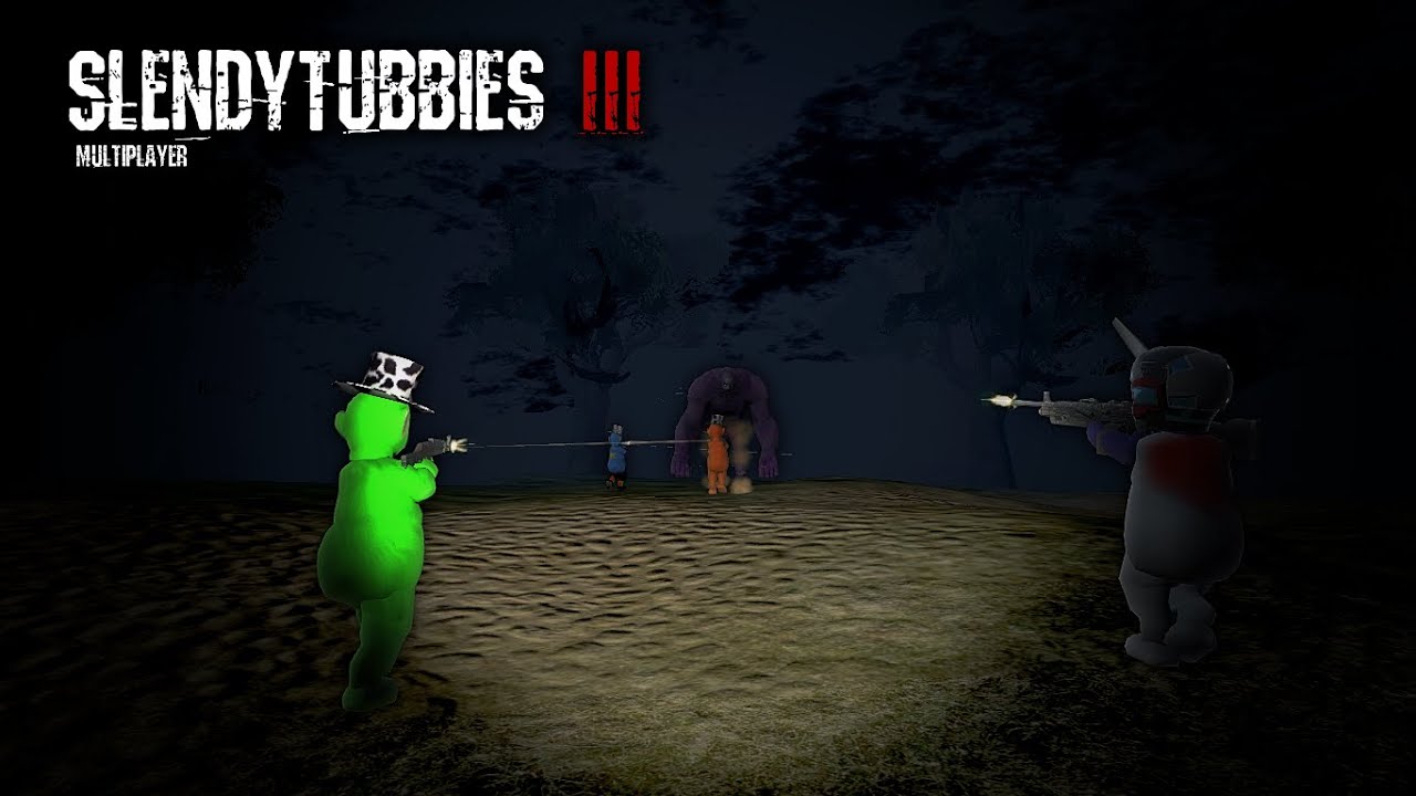 Slendytubbies 3 Multiplayer - Survival: Main Land (Night) [Normal ...