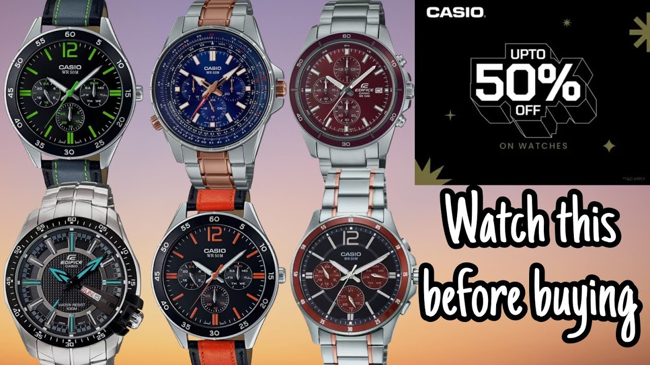 Most affordable watches | Casio India Shop experience | End of season ...