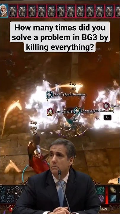 How to effectively problem solve in Baldur's Gate 3 #baldursgate3 #baldursgate3meme #bg3meme ...