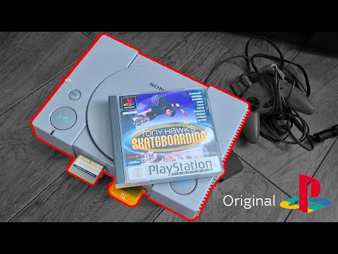Setting up my Playstation 1 (1997) - YouTube