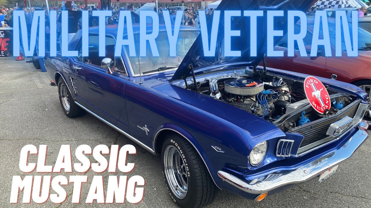 Military Veteran with a 1966 Mustang - YouTube