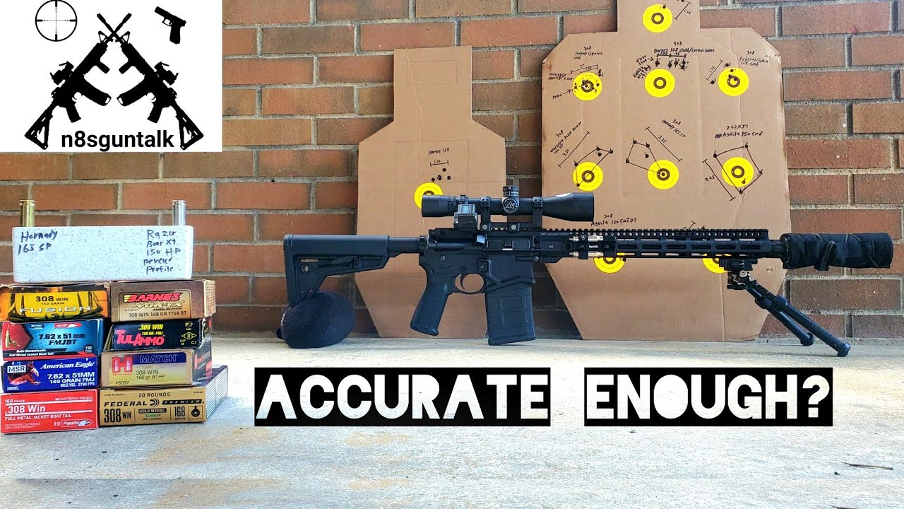 Ruger SFAR Accuracy Test. - YouTube