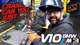 Ruszaj, kolego! Projekt renowacji BMW E46 M3 z silnikiem V10, część 17