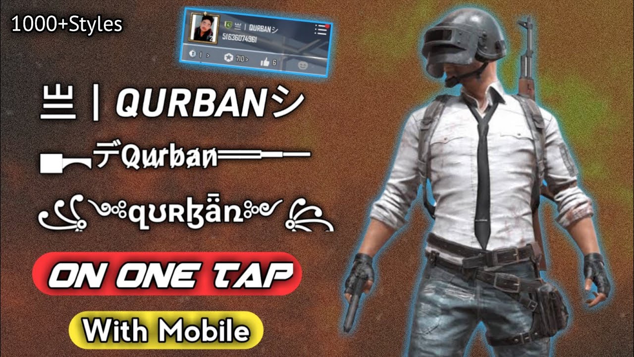 How To Create Stylish Name For Pubg In Mobile Hindi Urdu YouTube how-to-create-stylish-name-for-pubg-in-mobile-hindi-urdu-youtube