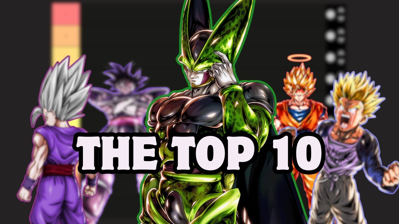DRAGON BALL LEGENDS TOP 10 TIER LIST!! (Best Units in DBL Ranked) - YouTube