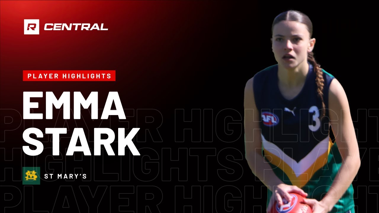 2024 AFLW Draft: Emma Stark player highlights (#3) - YouTube