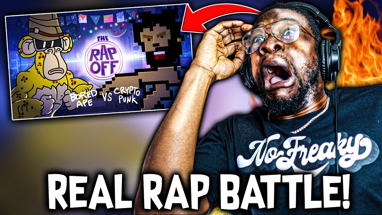 REAL BATTLE RAP! | Bored Ape vs CryptoPunk rap battle | Rap Off ...