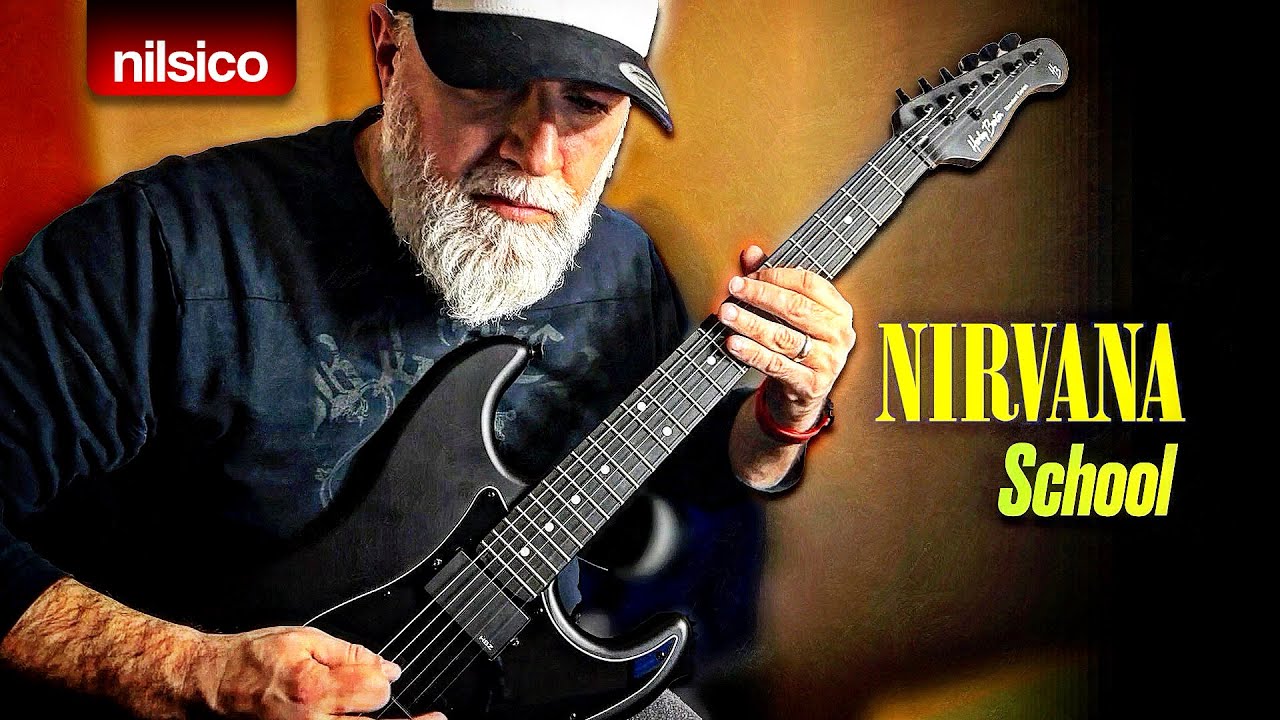 NIRVANA - School - Guitar Cover - YouTube
