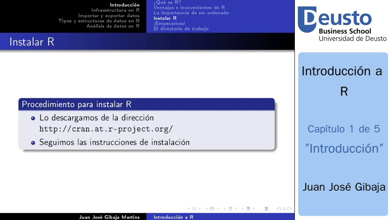 Curso R - Introducción - YouTube