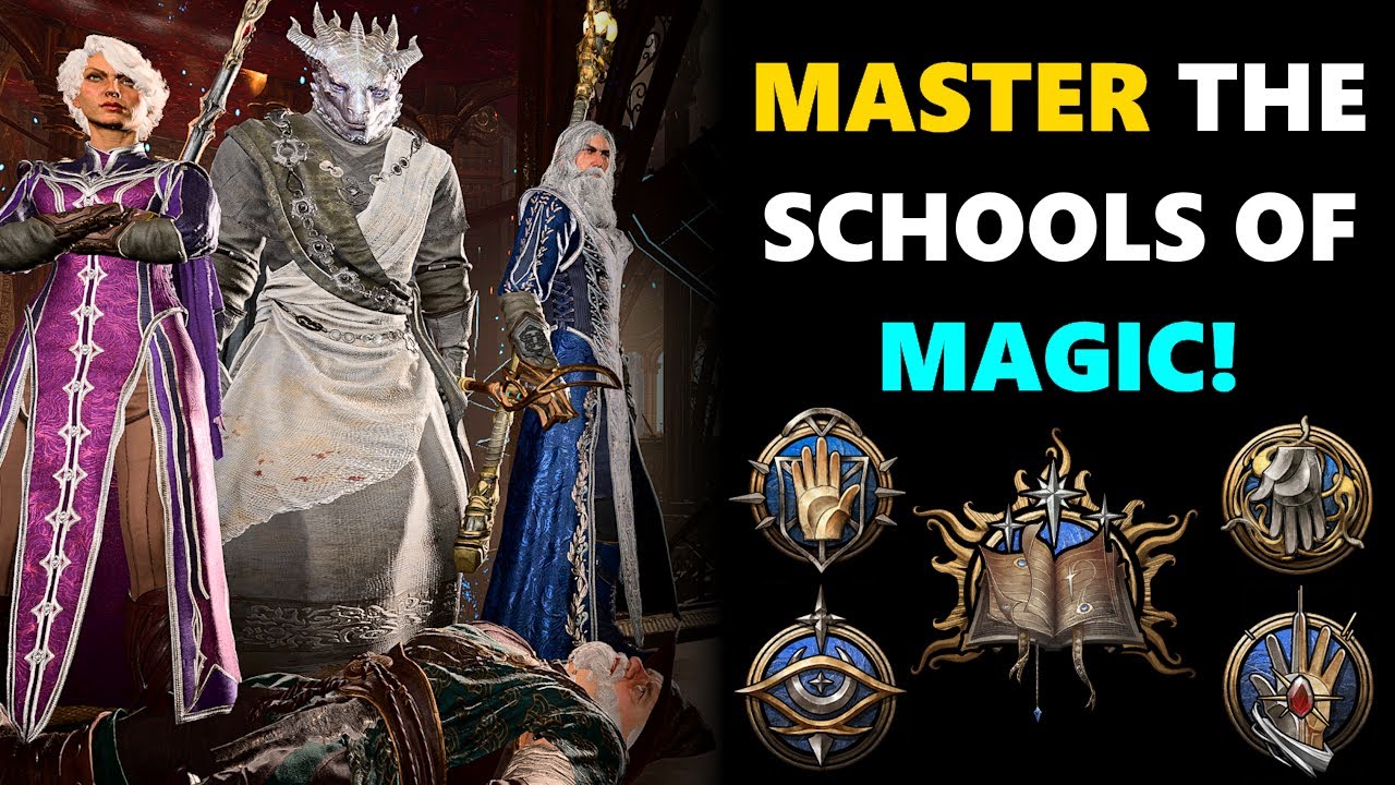 Baldur's Gate 3 - The Court of Grand Mages (All Wizard Party Build ...