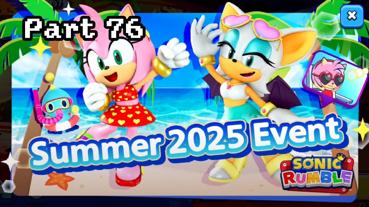 New Summer Event! / Sonic Rumble: Let's Play! / Part 76 - YouTube