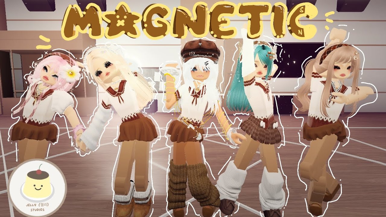 JELLY (젤리) : 'MAGNETIC By ILLIT' | TRAINING SESSION PT12 | ROBLOX KPOP ...