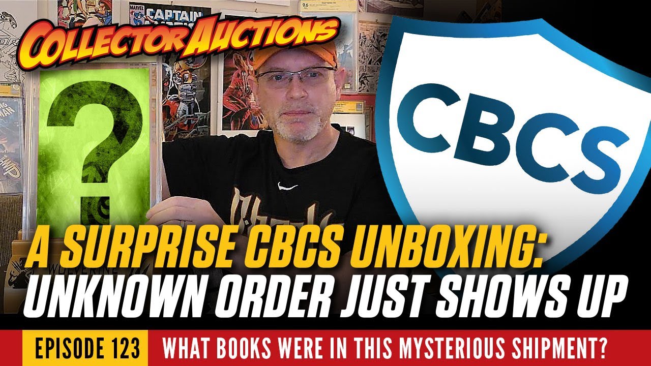 Surprise CBCS Comic Unboxing-Unknown Order just shows up!: Ep. 123 - YouTube