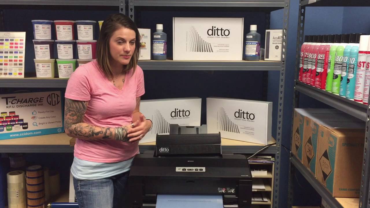 Ditto Inkjet Film Feeder - YouTube