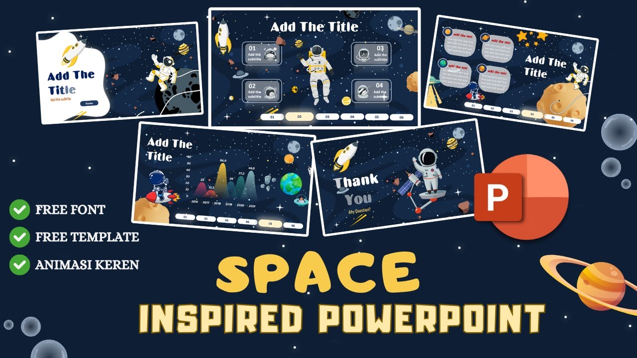 Powerpoint Aesthetic Template - Space PPT Inspired - Free Template ...