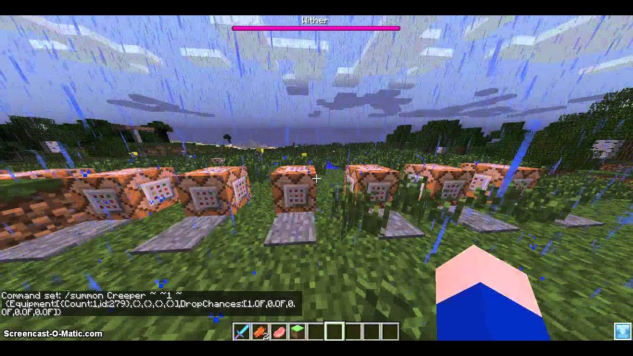 how to use the summon command part 2 - YouTube