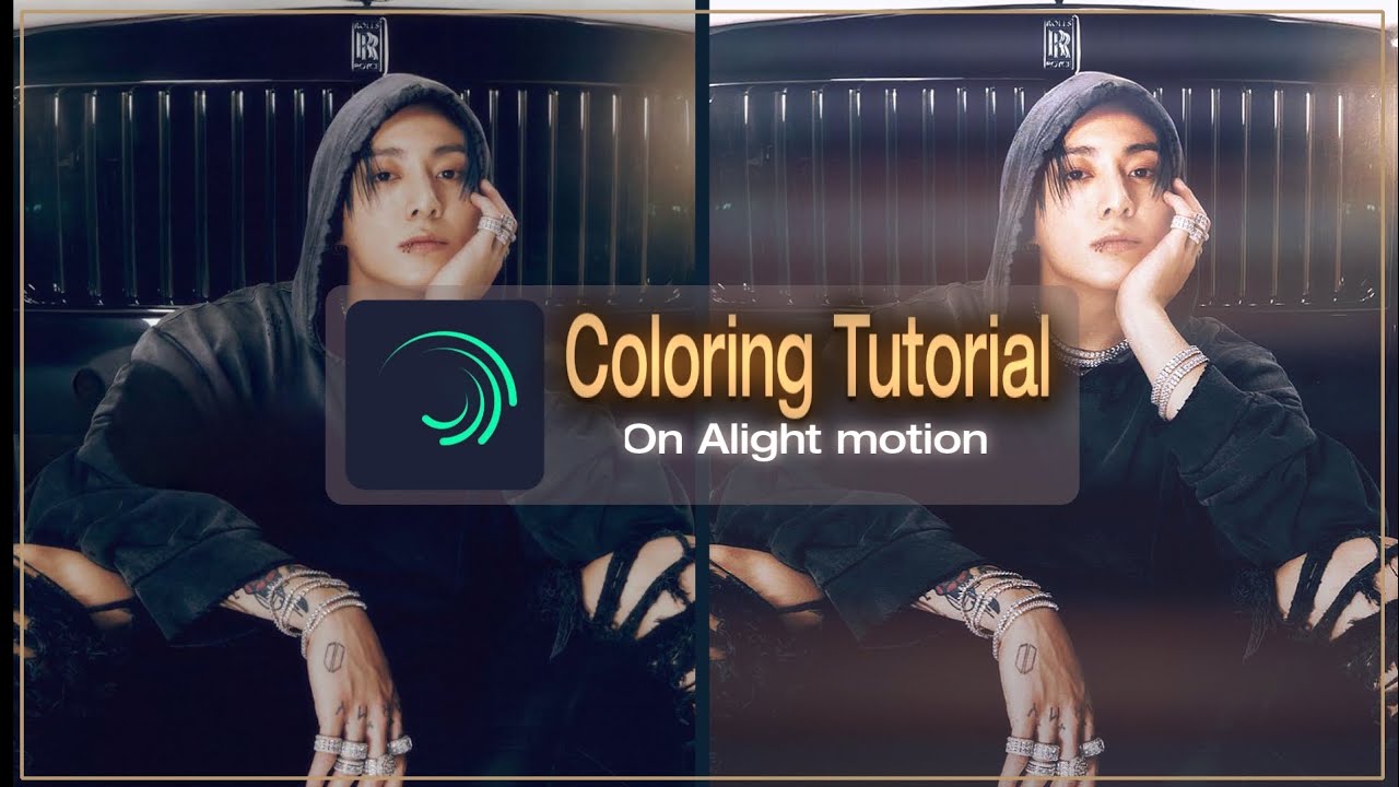 Coloring Tutorial on Alight motion || Alight motion Tutorial - YouTube