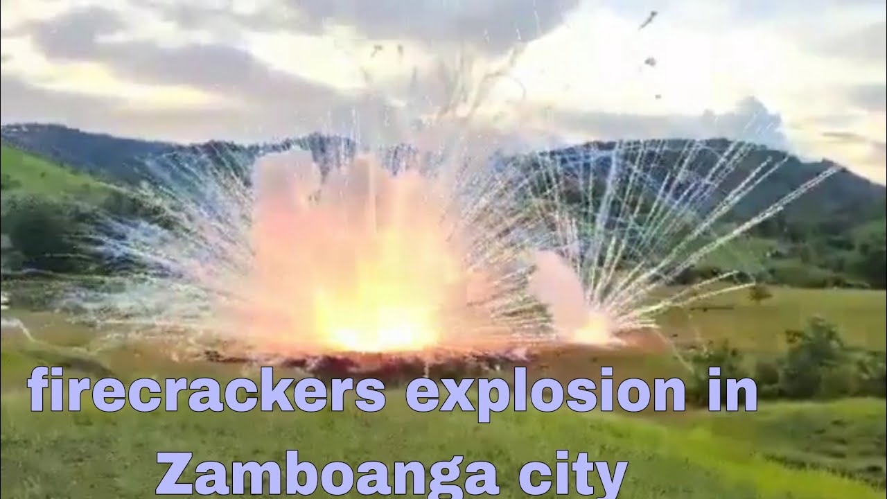 explosion ng firecrackers at fireworks sa zamboanga city | pinasabog ng ...