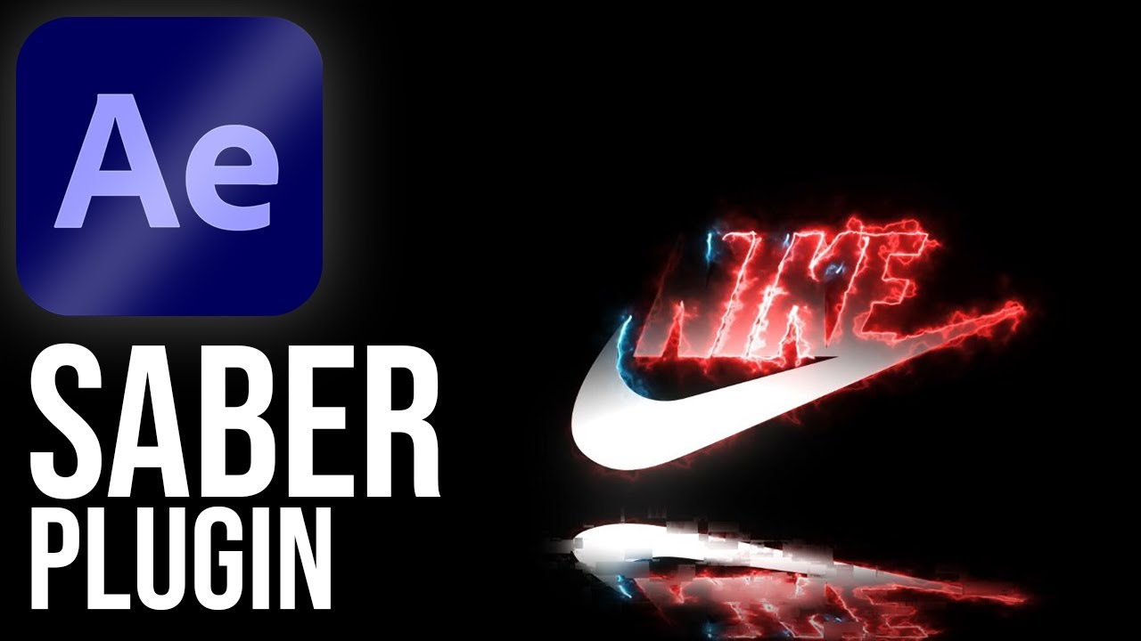 Nike Logo Animation In Adobe After Effects By Using Plugin Saber Nike Logo Animation In Adobe After Effects By Using Plugin Saber