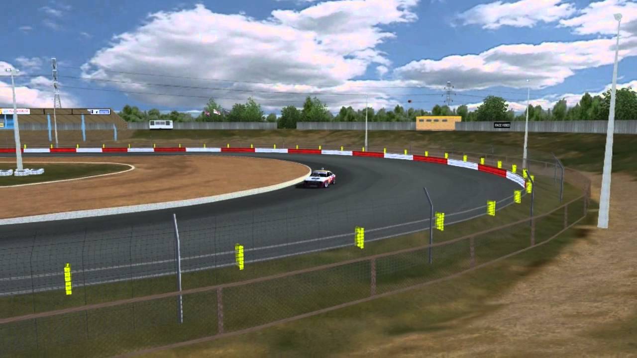 Rfactor classic hot rods (George Polley Escort). - YouTube