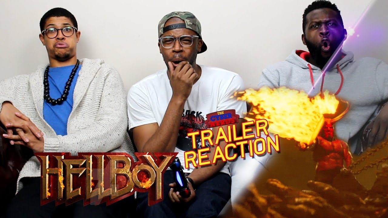 Hellboy Red Band Trailer Reaction - YouTube