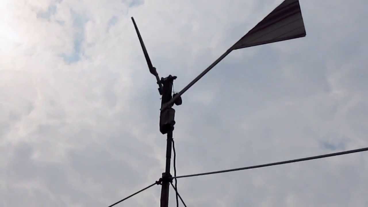 Single blade wind turbine - YouTube