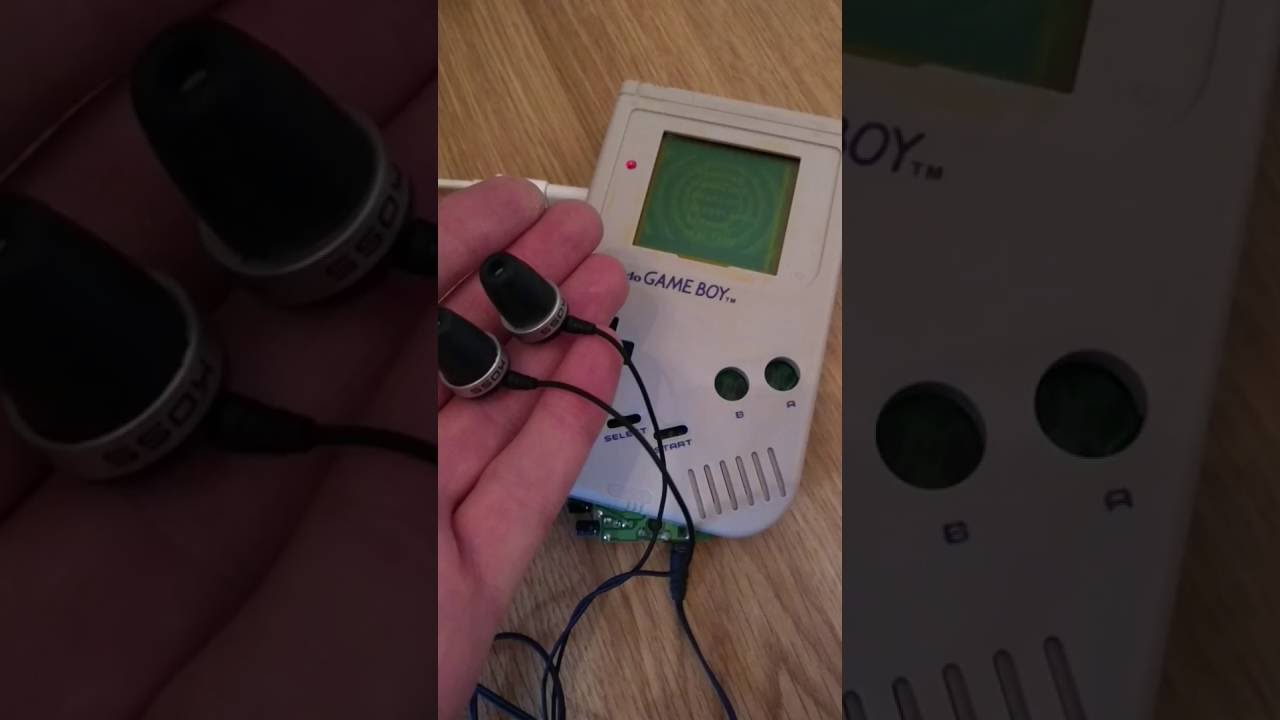 Gameboy (DMG-01) with GB Color Volume Wheel - YouTube