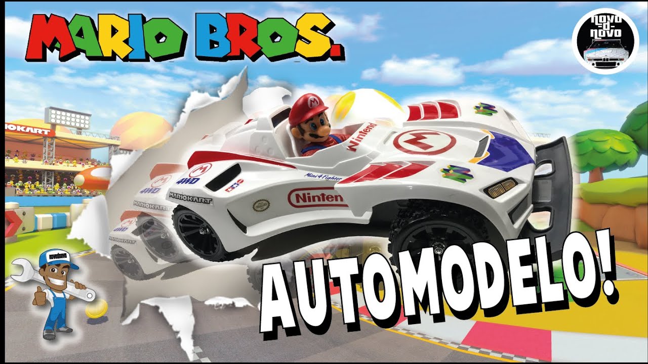 SUPER MARIO KART - Automodelo - YouTube