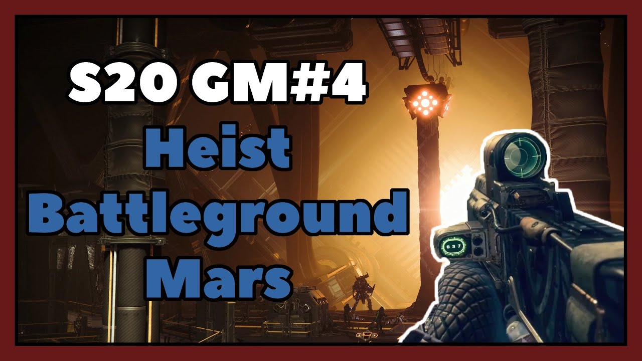 Destiny 2: Season of Defiance | Grandmaster Nightfall | Heist BG Mars ...
