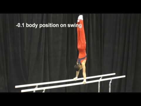 28. Parallel Bars 11-14 Judge's Review (gymnastics) - YouTube