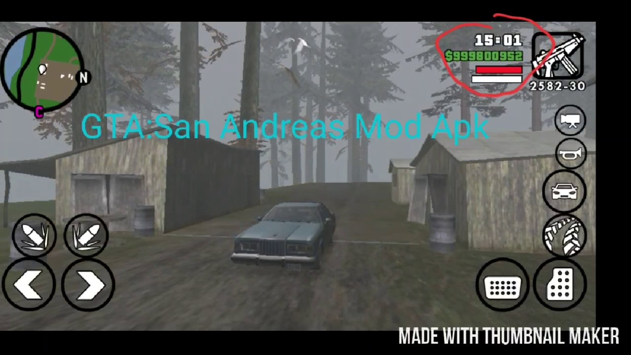 GTA:San Andreas Mod Apk+Data android Without Root device - YouTube