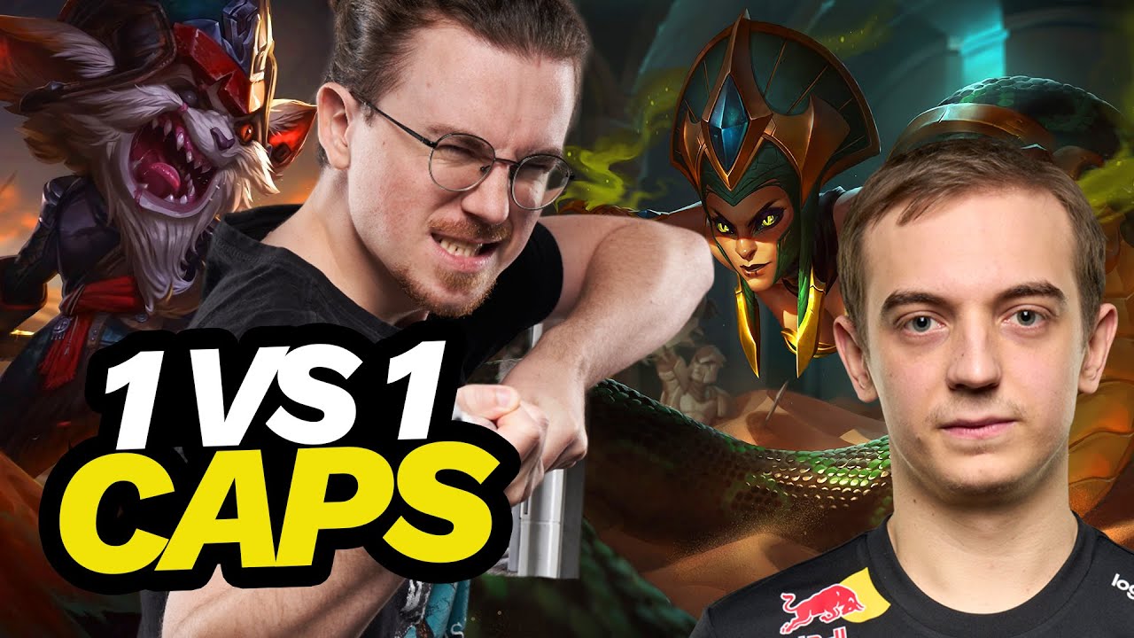 JE SUIS MID VS CAPS (1 vs 1 MIDLANE OMG) - YouTube