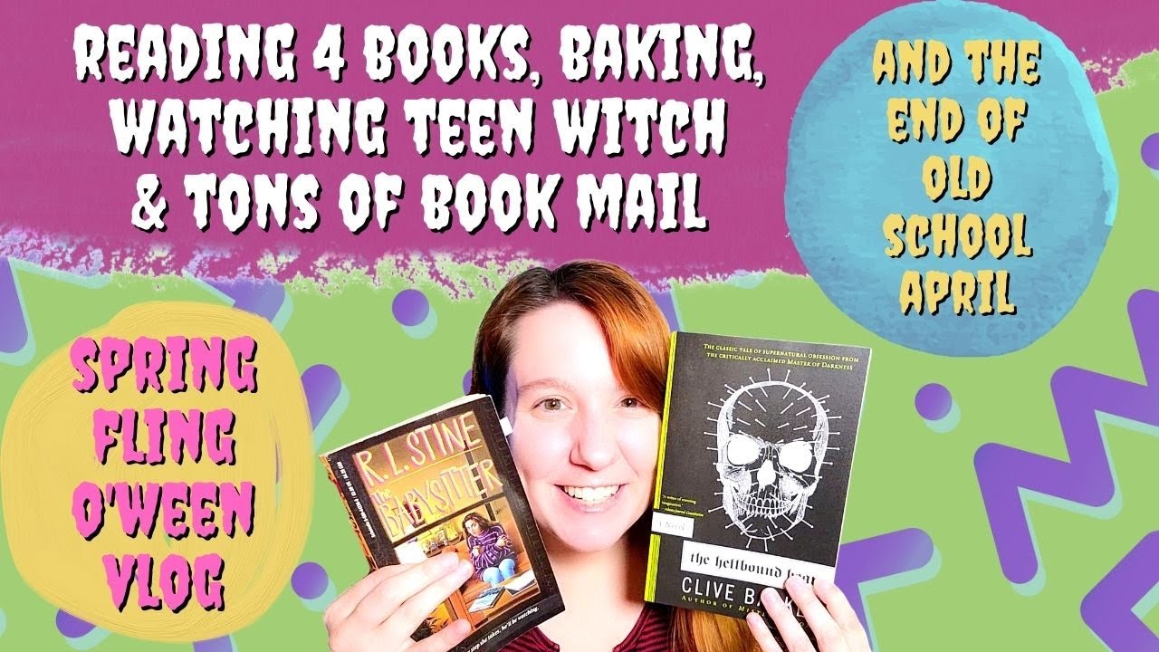 Spring Fling O'Ween Readathon Reading Vlog + TONS OF BOOK MAIL & the ...