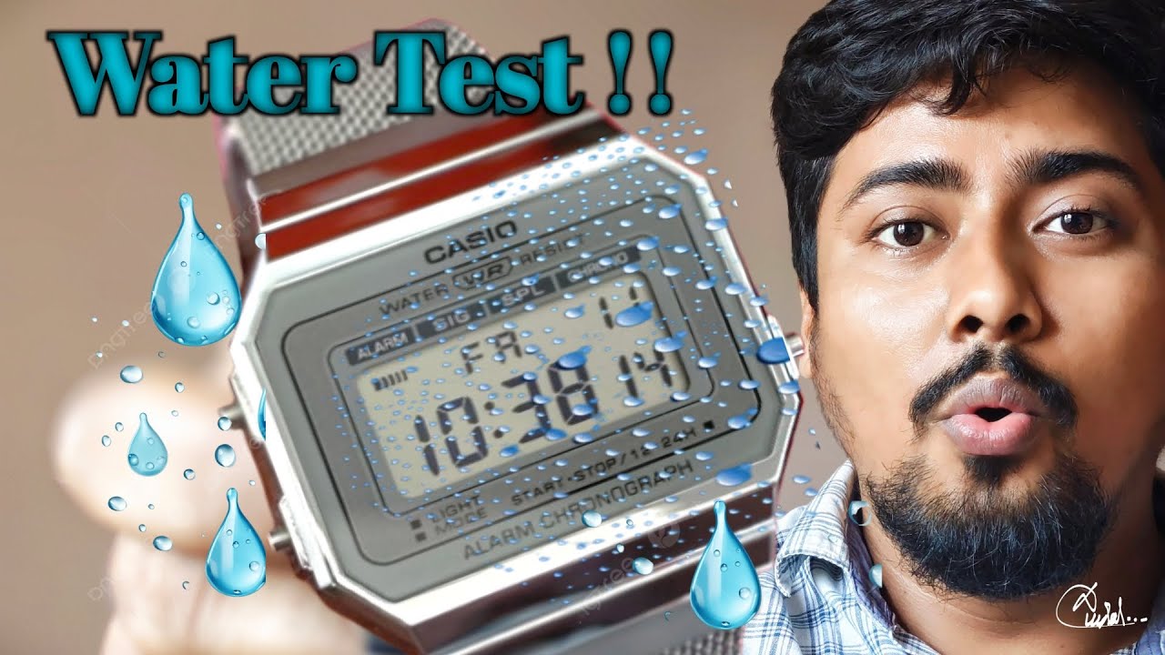 Casio #A700WM Water Test 🔥| Best Casio Watch For Men - YouTube