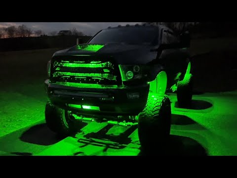 Diesel Legiance 36 LED RGBW Rock Light Install & Initial Review (12 ...