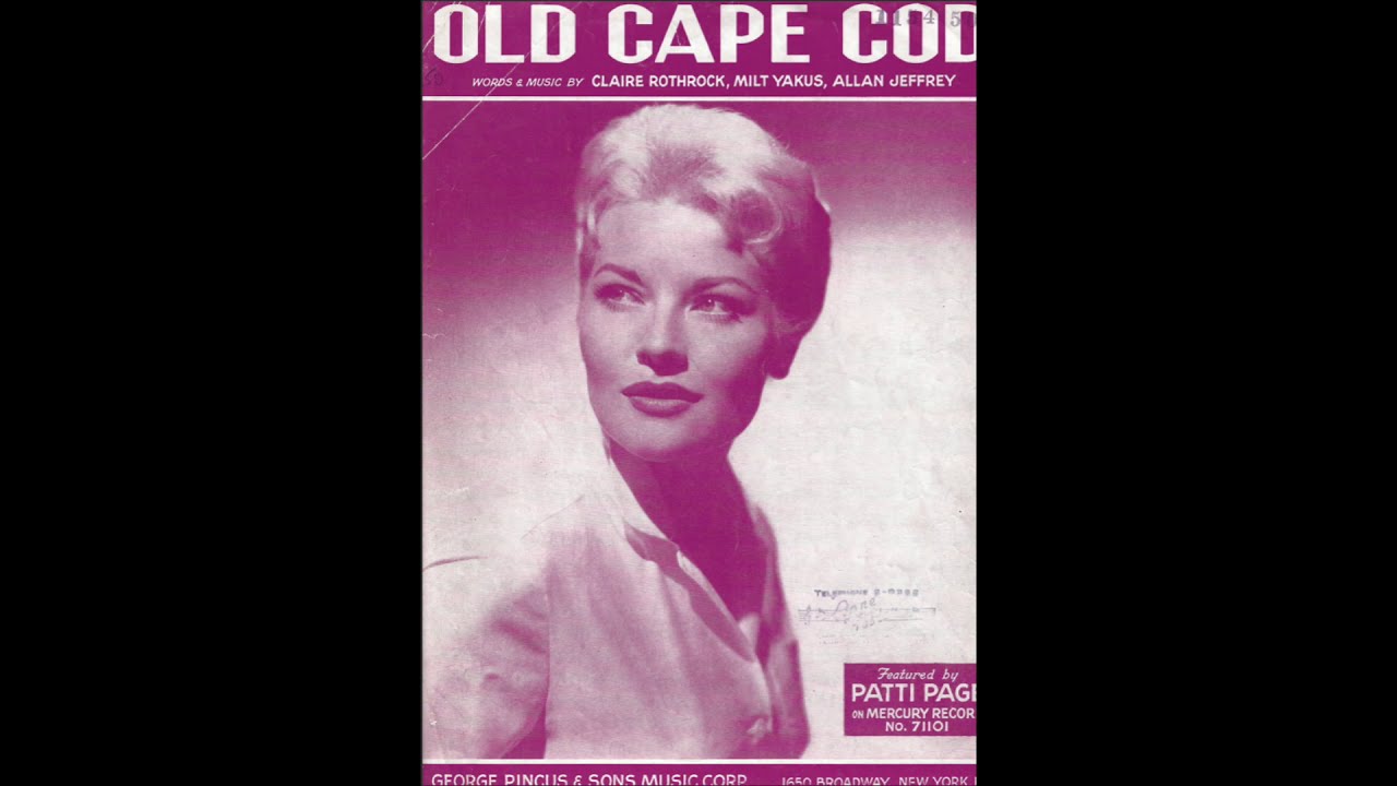 Old Cape Cod (1956) - YouTube