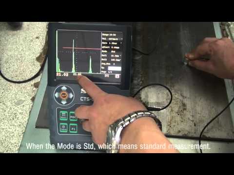 SIUI CTS-9009PLUS Flaw Detector Thickness Measurement