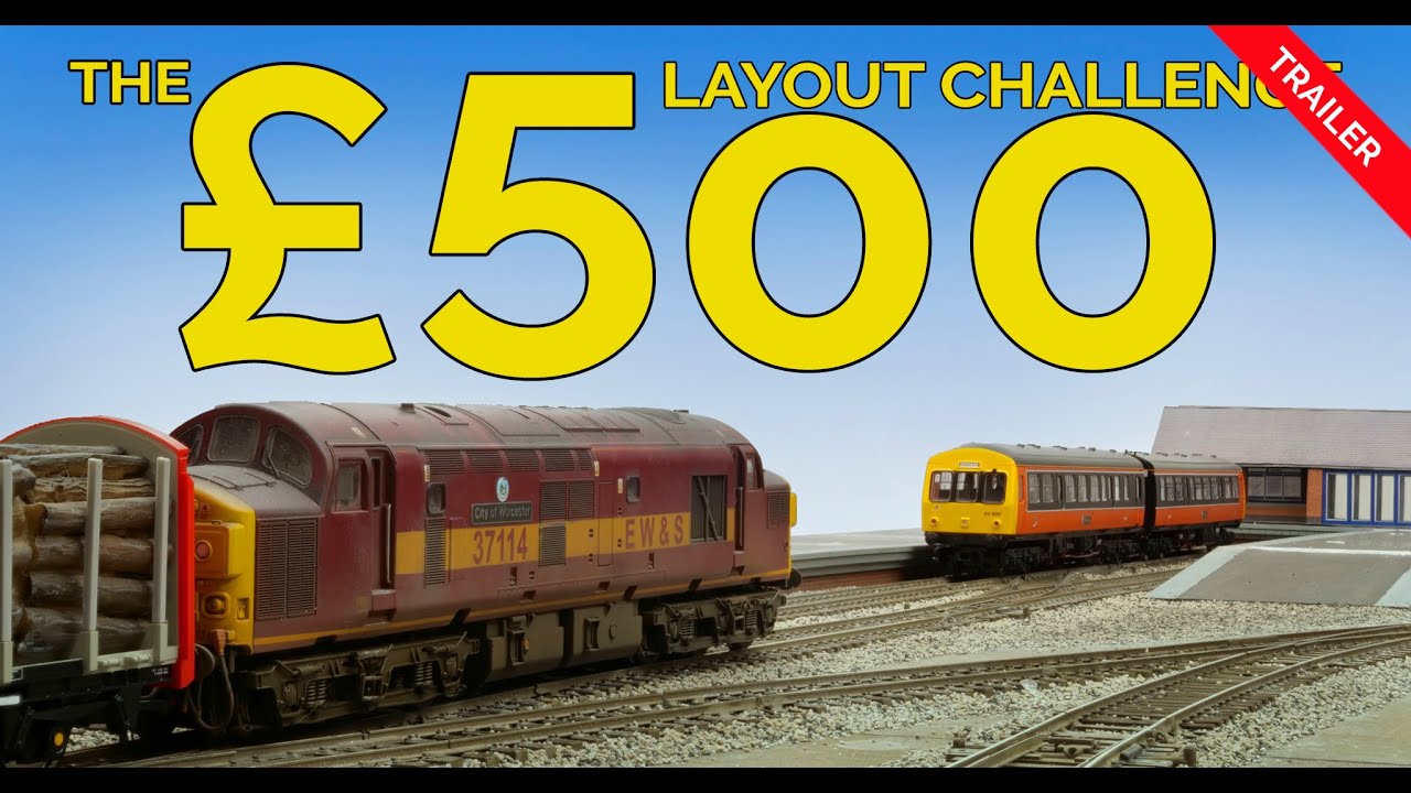SERIES 9: The £500 Layout Challenge I Part 3 - TRAILER - YouTube