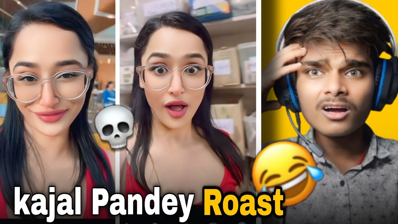 Kajal Pandey roast 😂 || Funny meme || funvibetv || - YouTube