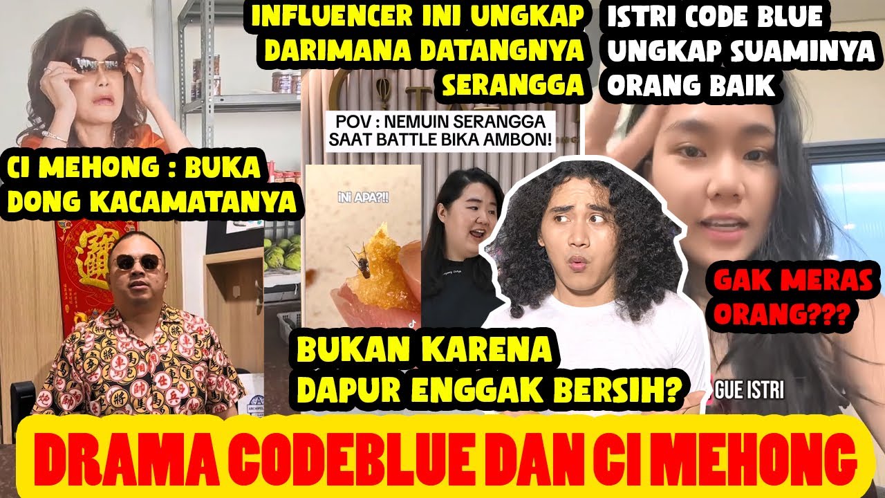 Kronologi Drama Codeblu dan Ci Mehong, Istri Codeblu Sebut Suaminya Baik dan Gak Meras Orang ...