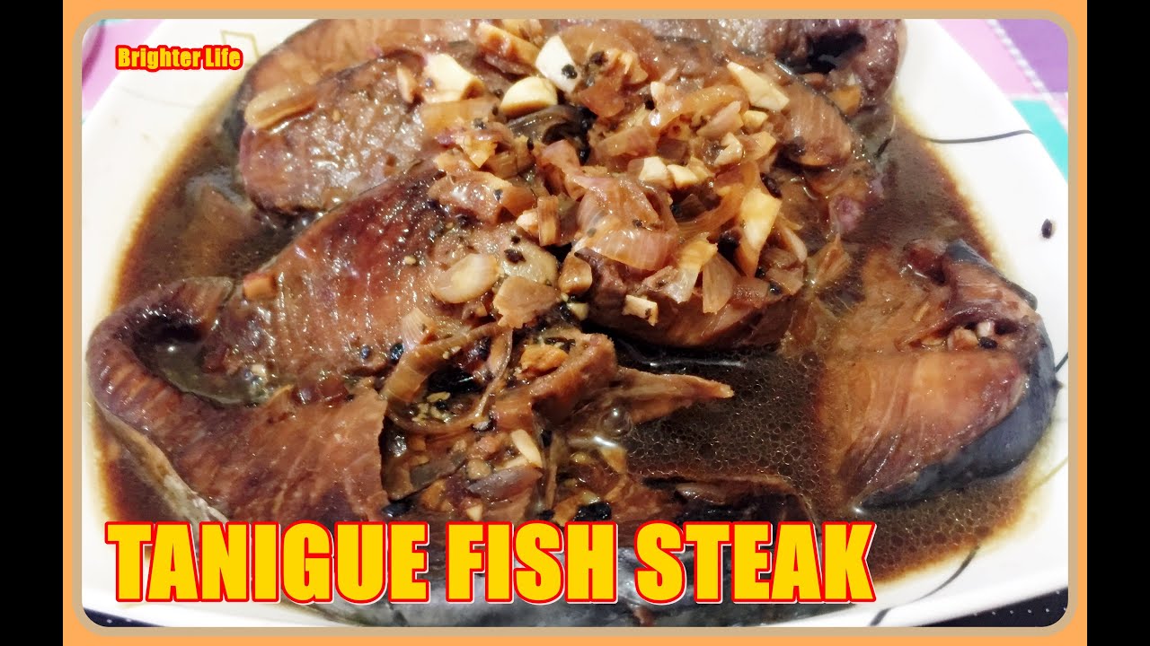 Tanigue Fish Steak - YouTube
