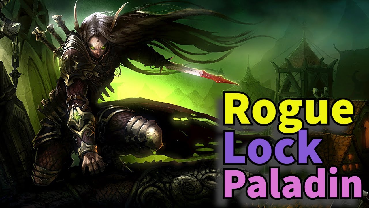 Trying Rogue/Warlock/Paladin For The First Time - YouTube