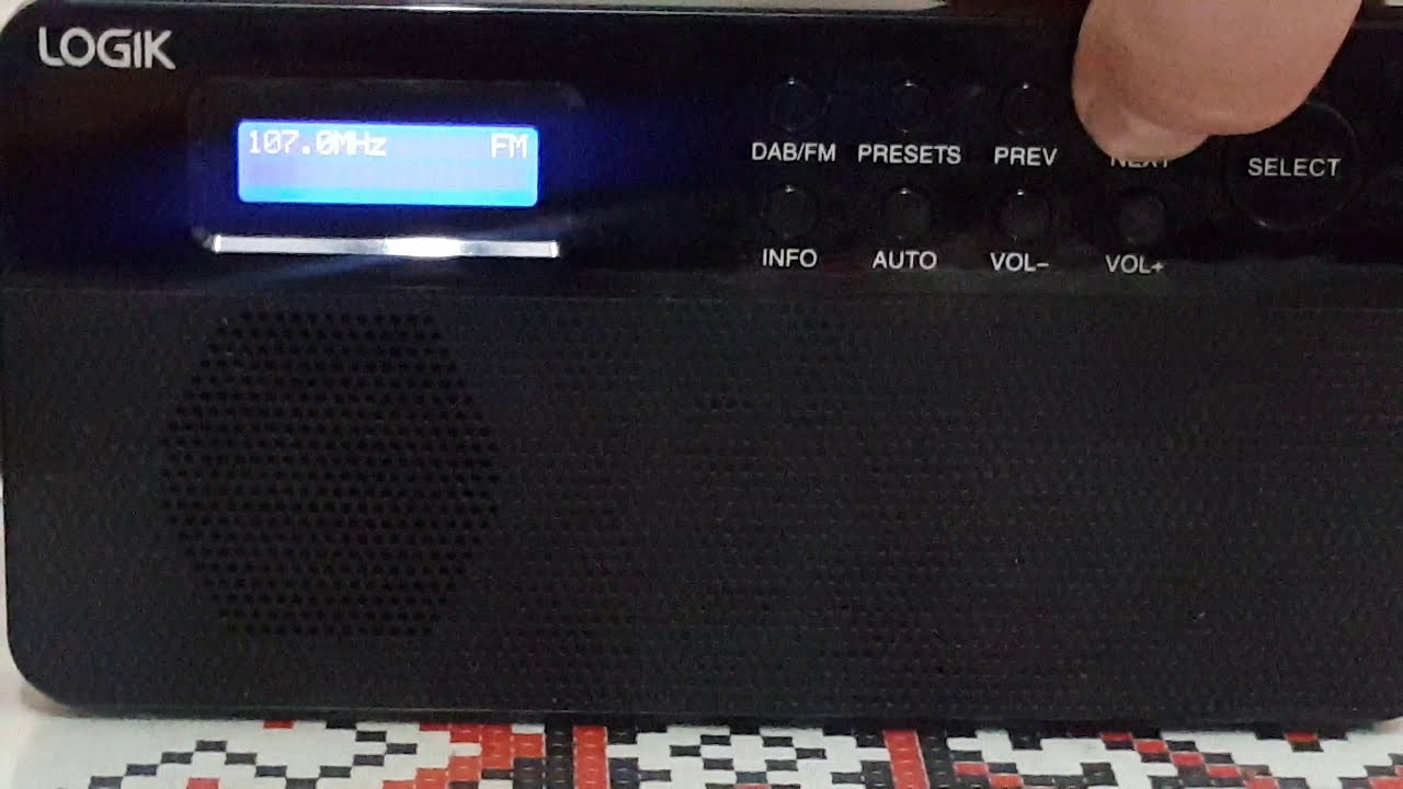 Radio DAB /FM RDS Logik L2DAB12 (Germany) - YouTube