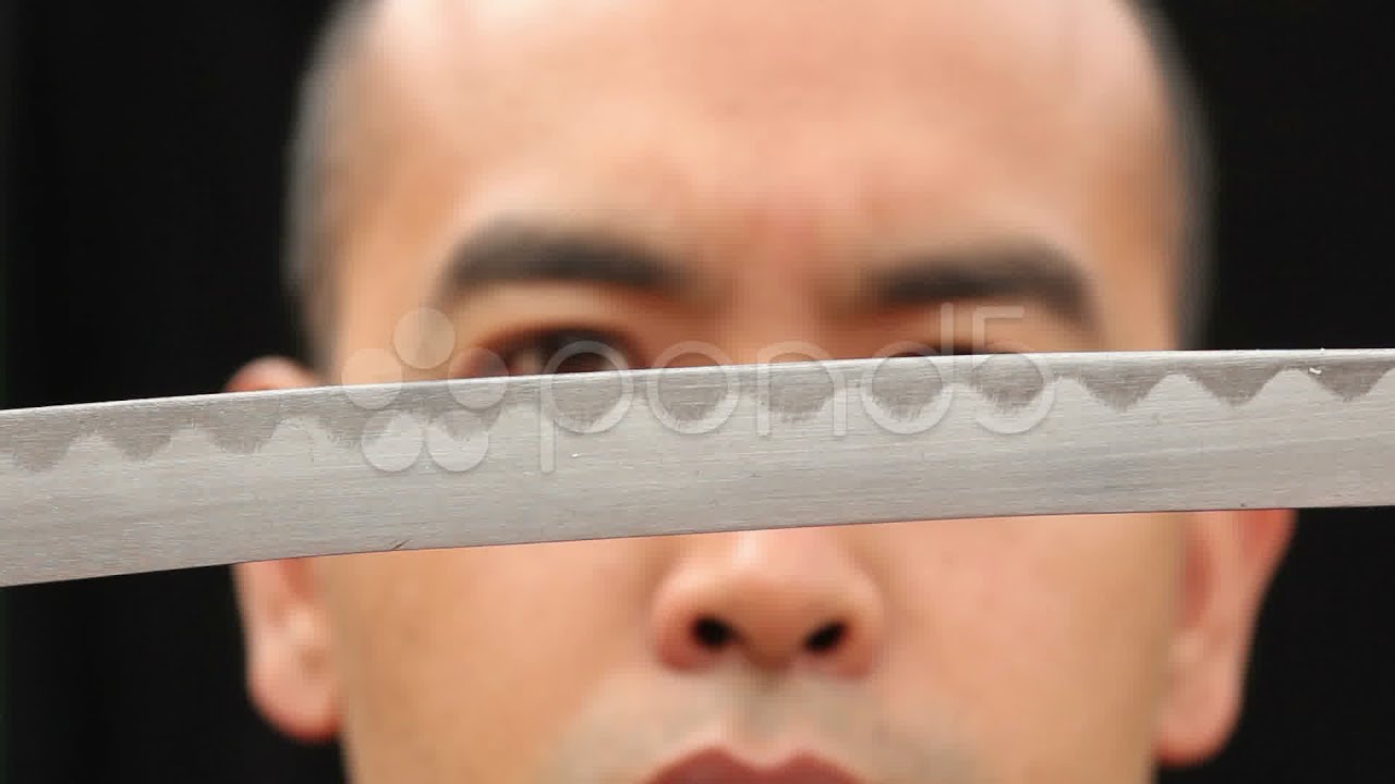 Extreme Close Up Sword Draw with Eyes. Stock Footage - YouTube