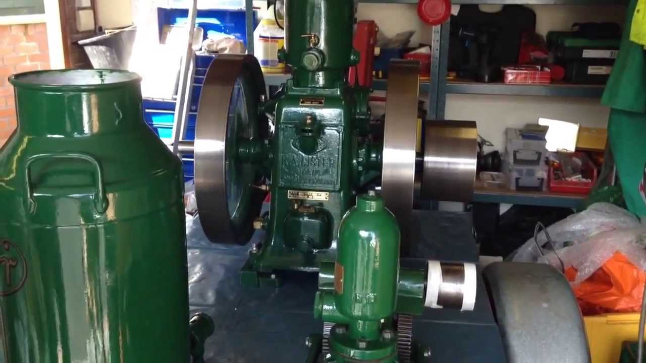 Lister L Engine - YouTube
