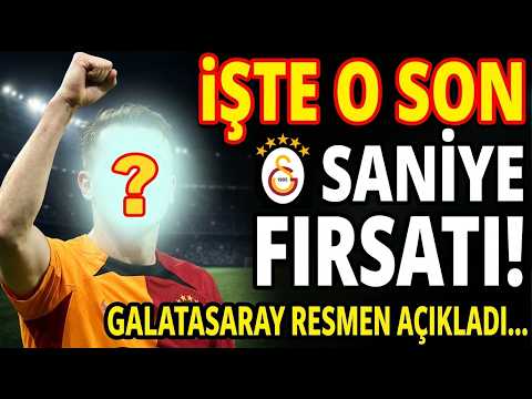 GALATASARAY'DAN SON SANİYE FIRSAT TRANSFERİ! DURSUN ÖZBEK TRANSFERİ ÇOK ÖNCEDEN AÇIKLADI..