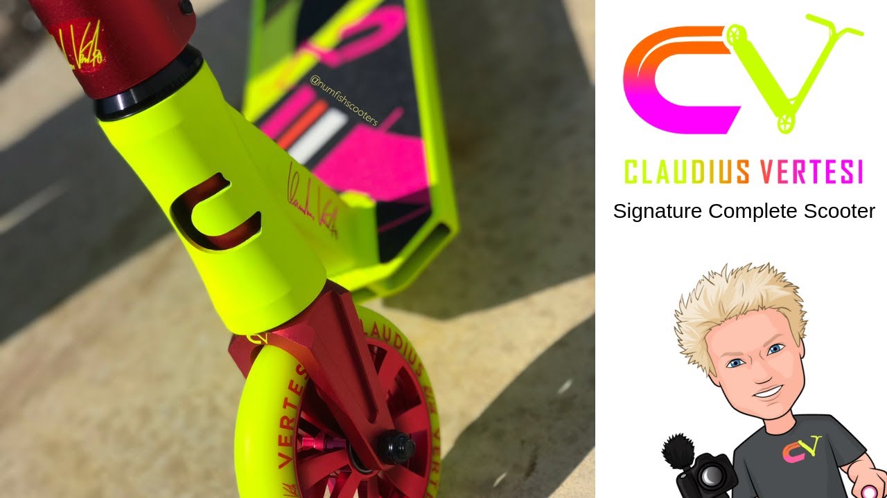 CLAUDIUS VERTESI SIGNATURE SCOOTER OVERVIEW - YouTube