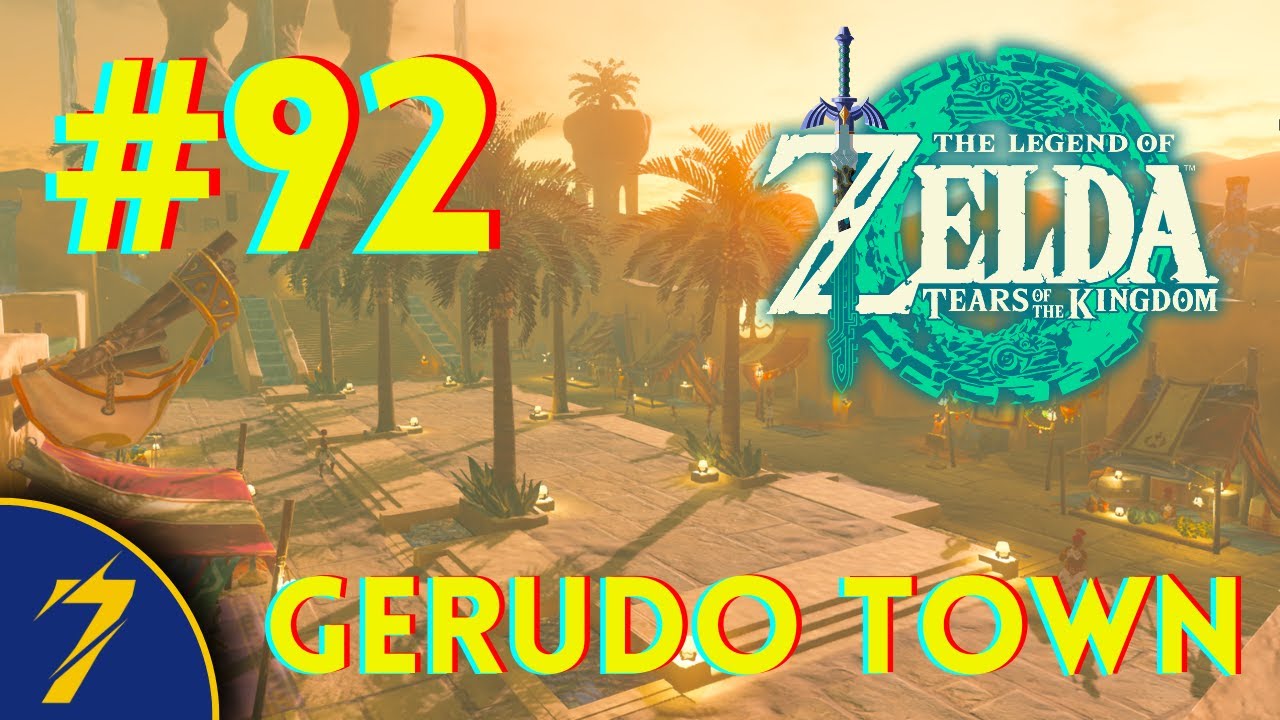 Exploring ALL That Gerudo Town Has to Offer! - Zelda: Tears of the ...