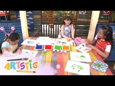 Artstig: Hand, Footprint and Newspaper Art Full Episode | Team Yey ...