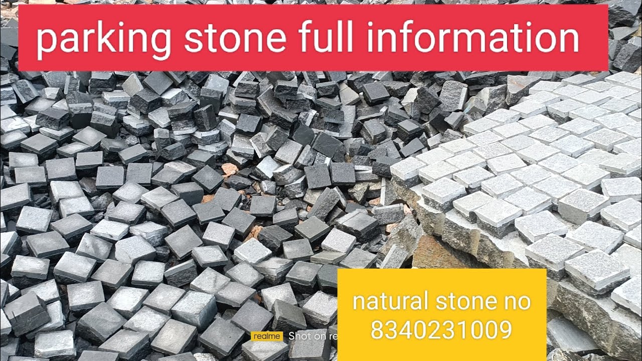 parking stone natural || garden stone || car parking stone natural ...